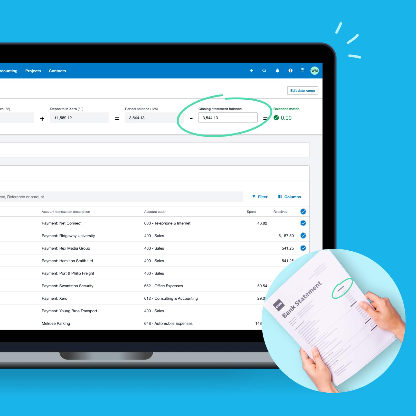 Bank Reconciliation Software | Account Reconciliation | Xero US