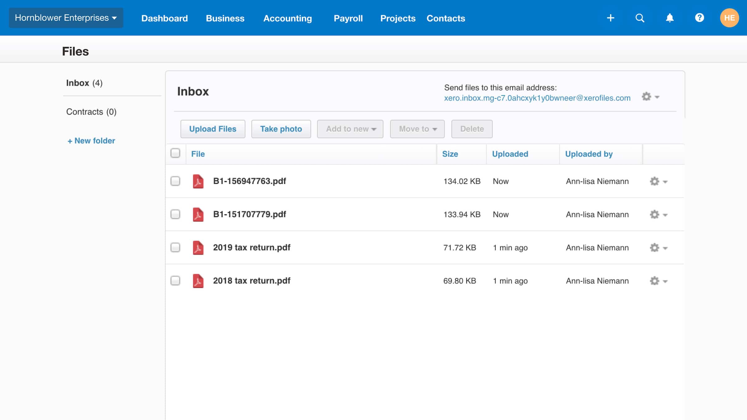 Online File Management | Xero AU