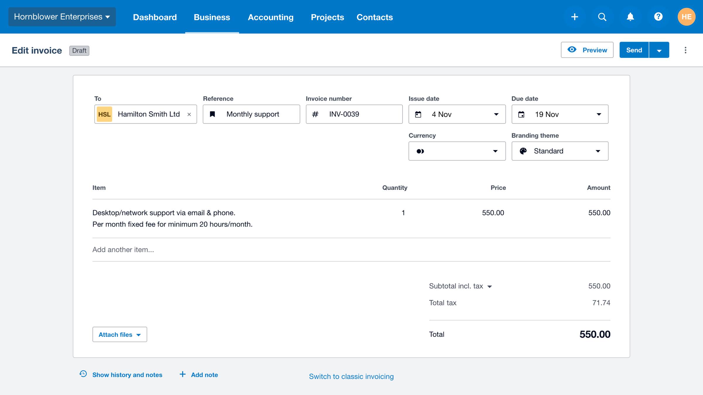 Invoicing Software Online Invoices Xero US