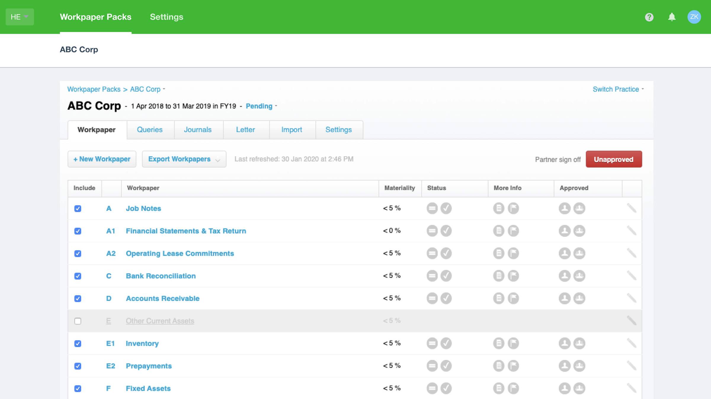 Xero Workpapers Working Papers For Accounting Xero NZ Xero Workpapers Working Papers For Accounting Xero NZ